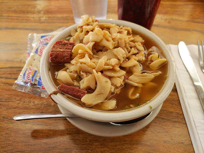 A bowl of comfort, served with a side of nostalgia. This soup could warm the coldest of days and the hardest of hearts.