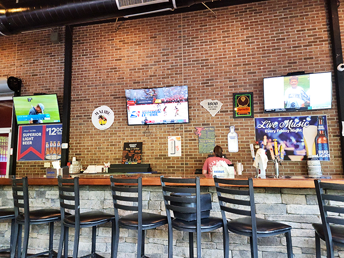 Where hunger meets happiness: a bustling dining room filled with the sweet sounds of satisfaction.