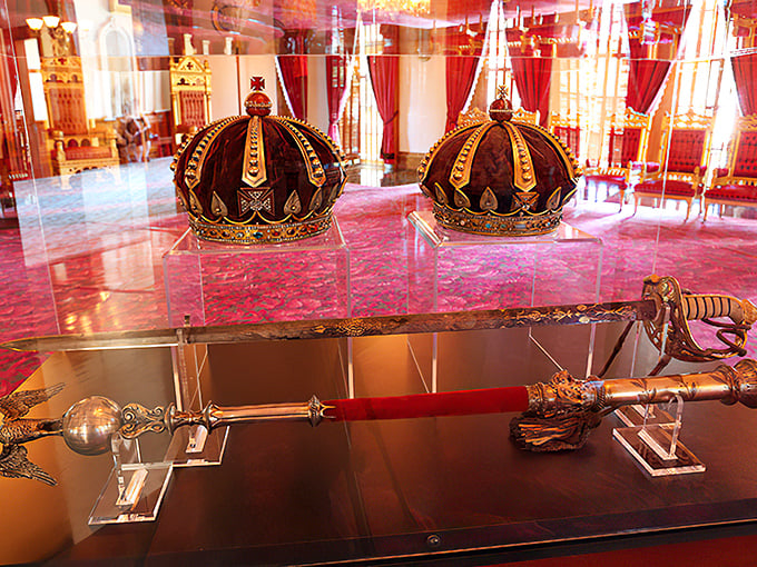 Crown jewels that outshine your grandma's best brooch. Hawaiian royalty knew how to accessorize.