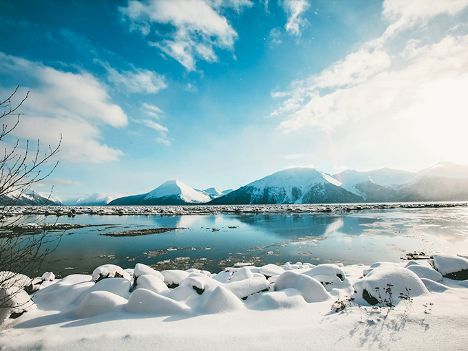 Winter in Sitka: Where Mother Nature turns the landscape into her personal snow globe. Shake well and enjoy!