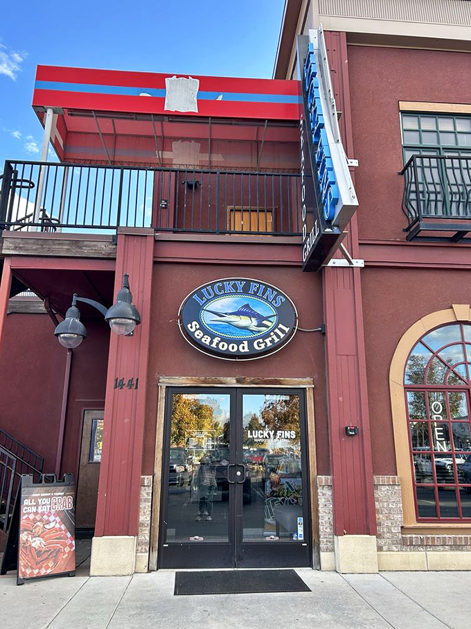 The entrance to your next great food adventure. Like the wardrobe to Narnia, but instead of a magical land, you'll find a world of mouthwatering seafood delights.