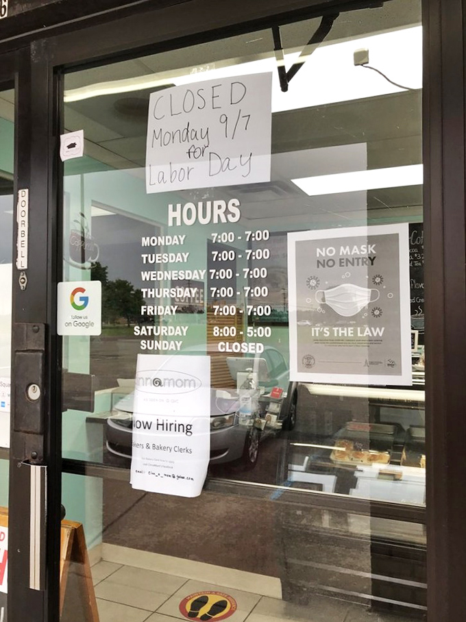 Mark your calendars, folks! These operating hours are your window to cinnamon-scented bliss. Plan accordingly, or risk a day without deliciousness.