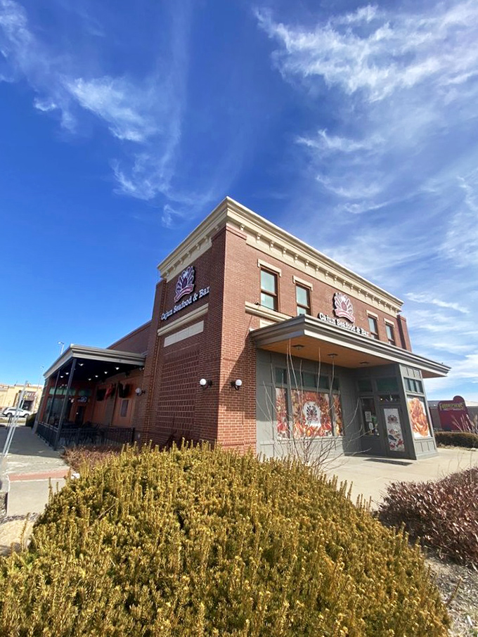 The exterior might say "Kansas," but the menu inside screams "coastal vacation." Get ready to set sail on a flavor adventure!