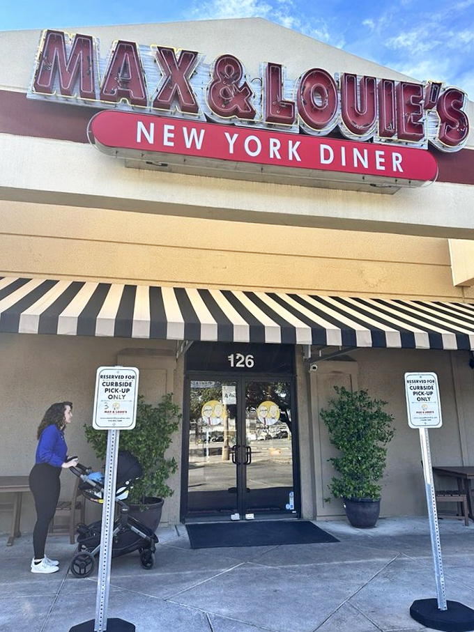 Curbside pickup: for when you need your waffle fix but don't want to change out of your pajamas. We've all been there!