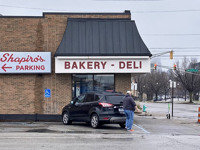 The exterior might not win beauty contests, but it's what's inside that counts. And inside? Deli paradise awaits!