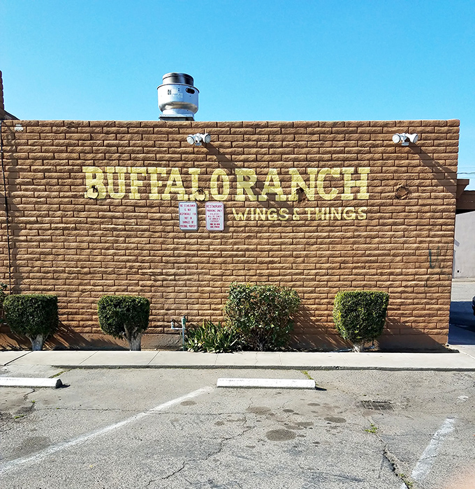 The exterior might be humble, but inside lies a treasure trove of tantalizing wings. Don't judge a book by its cover!