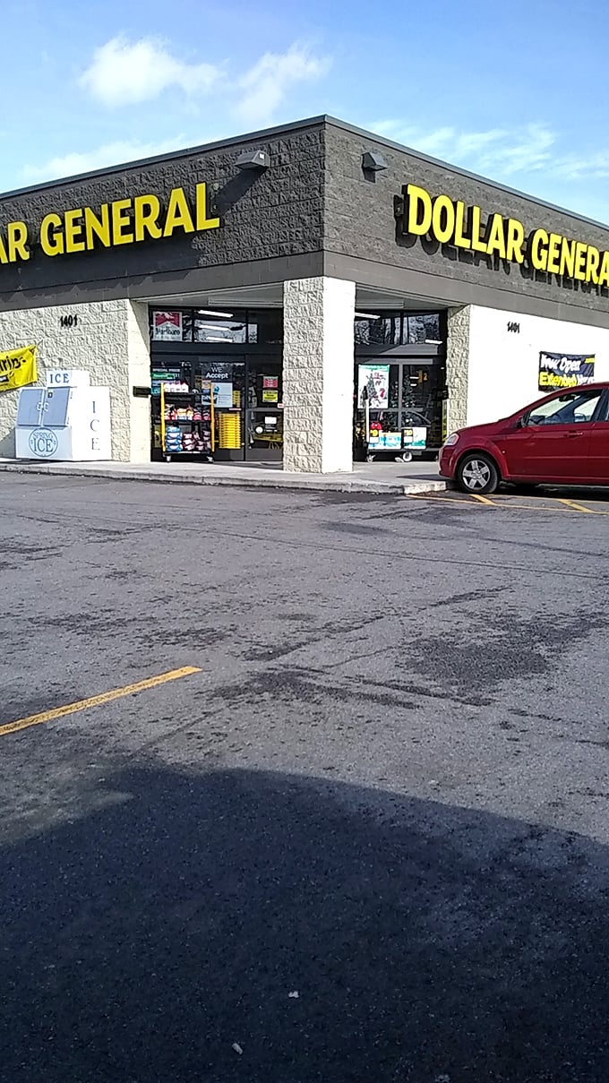 The corner location makes this Dollar General a convenient neighborhood landmark, as accessible to your wallet as it is to your daily commute.