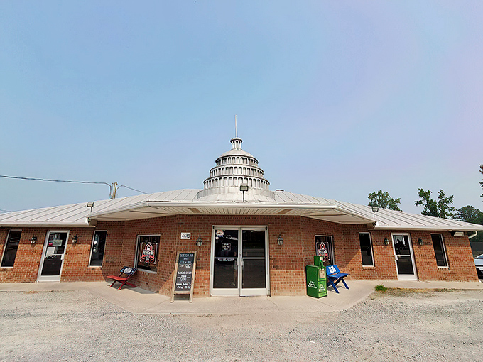 This modest exterior with its distinctive dome has become a beacon for barbecue pilgrims seeking the holy grail of whole hog perfection.