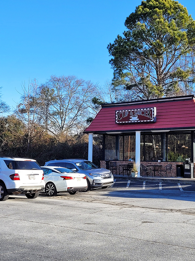 Your breakfast oasis awaits! The Cup & Saucer stands ready to rescue you from mundane mornings.