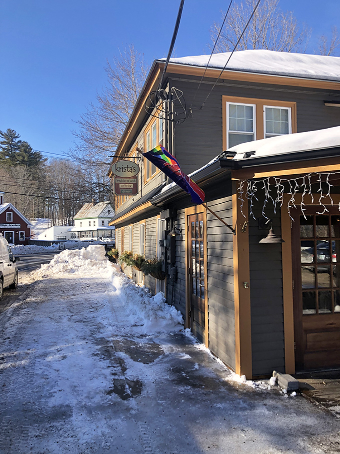 Winter wonderland meets culinary paradise! Even snow can't dampen the warm welcome waiting inside Krista's cozy haven of deliciousness.