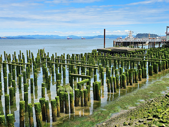 A feast for the eyes and the stomach: Astoria's waterfront serves up scenery almost as delicious as its fish and chips.