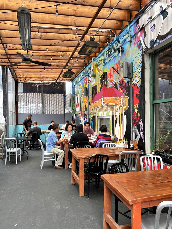 Lobsters, ATMs, and sunny days. Only in Boston can you withdraw cash and a crustacean in one convenient stop!