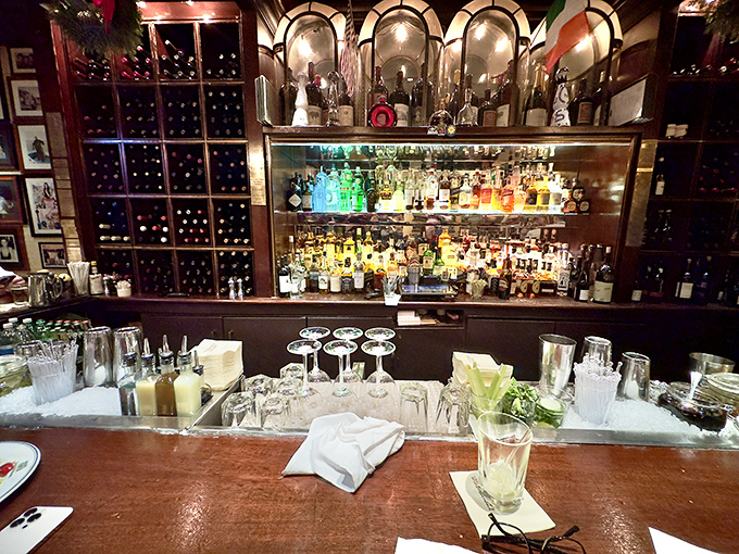 Behind this bar lies liquid history&mdash;the kind that transforms first dates into engagements and business acquaintances into lifelong partners.