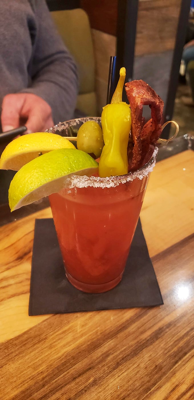 Not your average cocktail. This drink is dressed to impress, with more accessories than a fashionista on Oscar night.