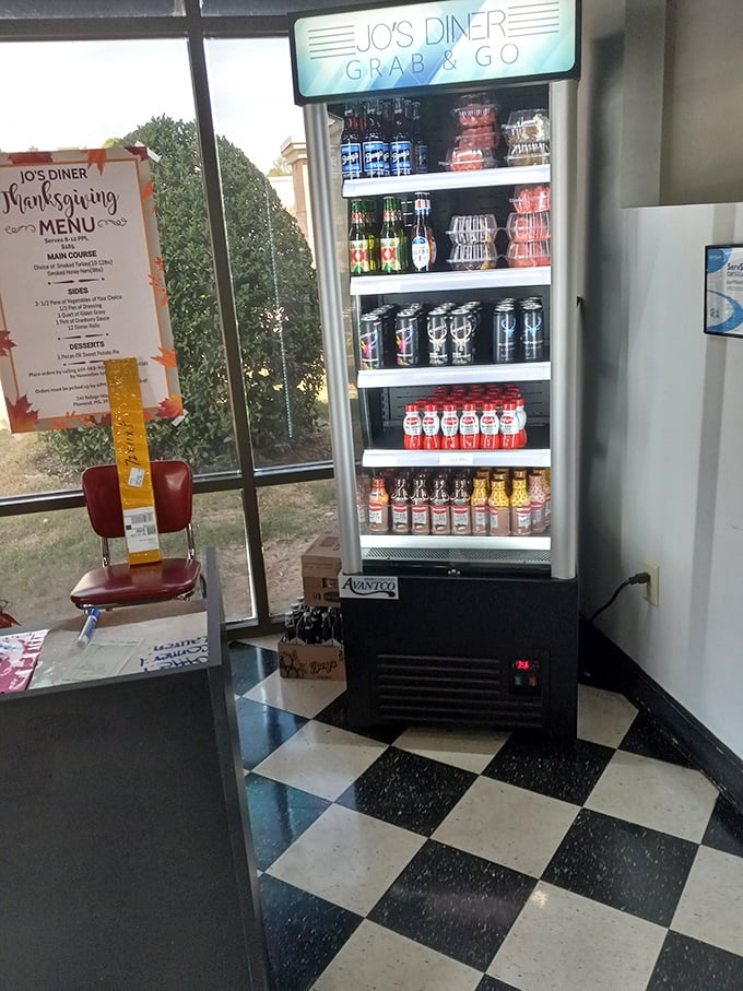 The "Grab & Go" cooler stands ready for those who need their Jo's fix but can't stay&mdash;because some relationships are meant to be long-distance.