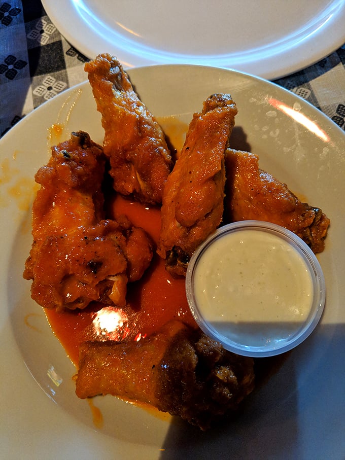 Wings that'll make you sing! These saucy, crispy beauties are the perfect opening act before the main pizza event.