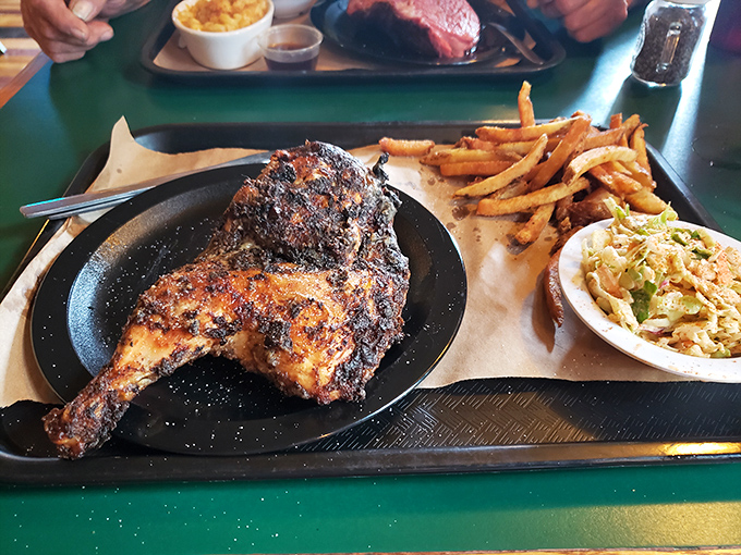Finger-lickin' fantastic! This chicken proves that in the world of BBQ, the bird is definitely the word.