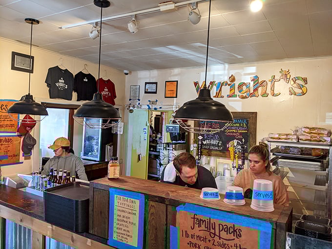 Step right up to flavor town: This counter is where barbecue wishes are granted and meat cravings are satisfied.