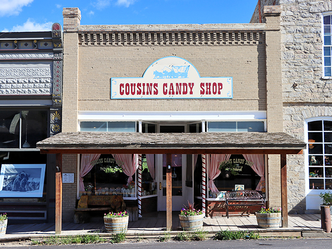 Sweet tooth meets sweet history at Cousins Candy Shop. It's like Willy Wonka opened a branch in the 1800s!