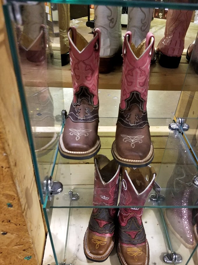 These boots were made for&hellip; everything! From line dancing to grocery shopping, strut your stuff in leather that screams "yeehaw" with every step.