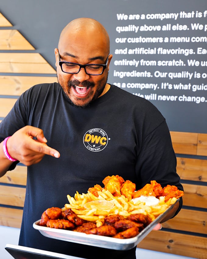 The face of pure wing joy! This enthusiastic crew member is living proof that happiness is contagious &ndash; and saucy.