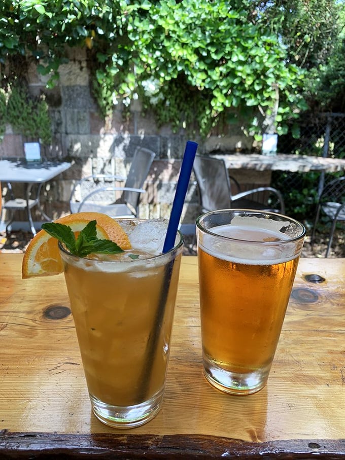 Cheers to good eats! These refreshing drinks are the perfect sidekicks for your sandwich adventure at Scribles.