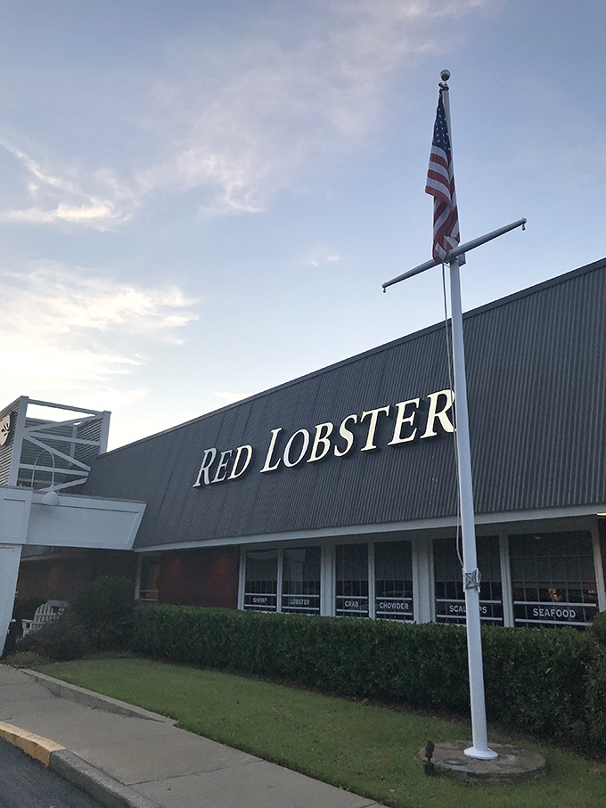 The mothership of seafood has landed! Red Lobster stands proud, a culinary lighthouse guiding hungry souls to buttery, garlicky shores.