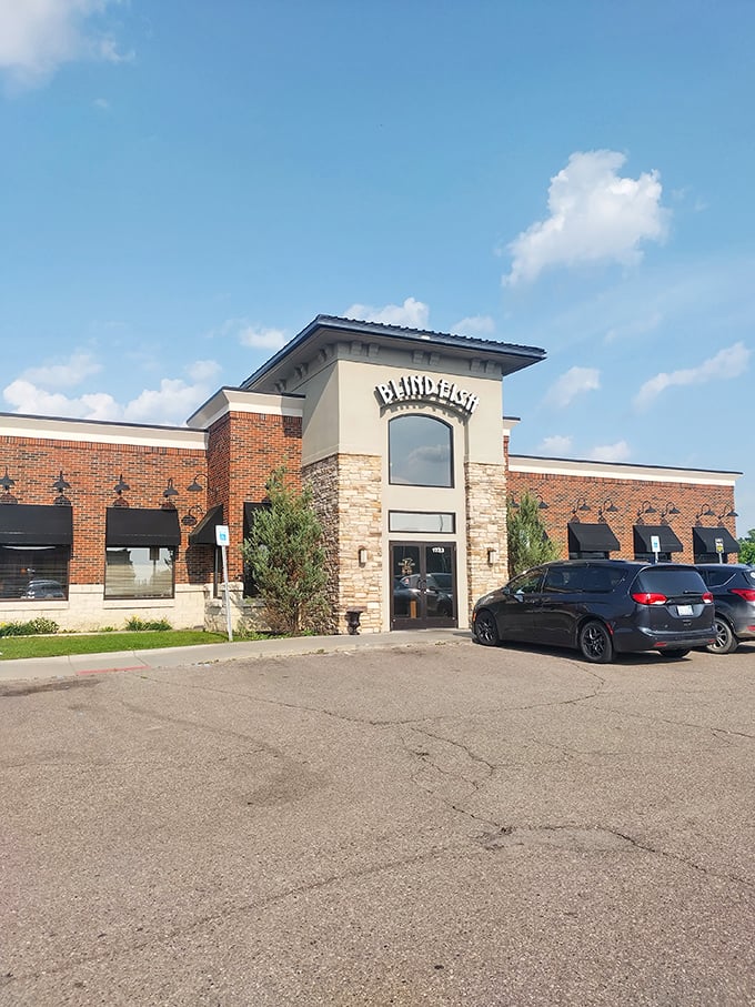 Lucky's Blind Fish Grill: where the parking lot is as inviting as the menu. Come for the seafood, stay for the warm Midwest welcome!