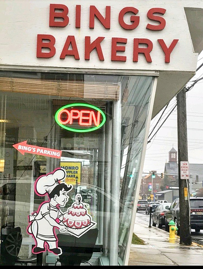 Open sesame to sweetness! Bing's welcoming storefront is like a portal to a world where calories don't count.