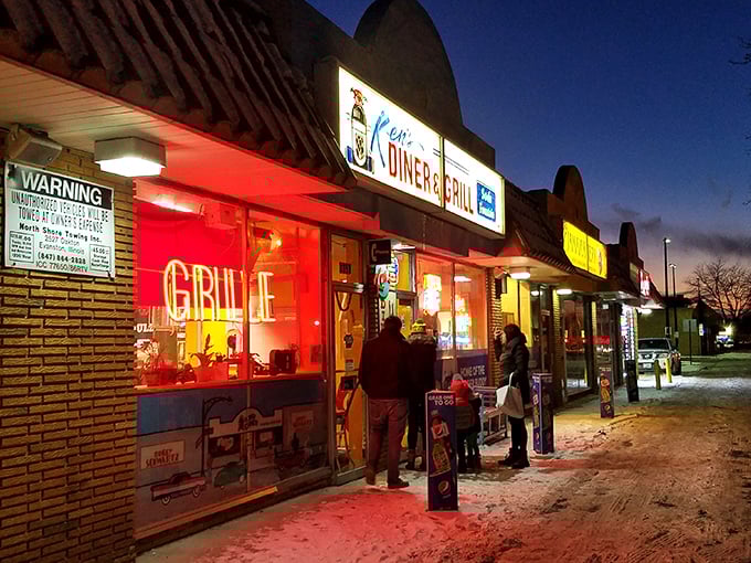 Night owl's delight! Ken's after dark is like a beacon of hope for late-night cravings. Who needs sleep when you can have pancakes at midnight?