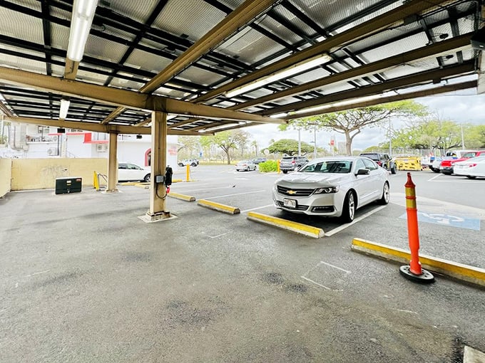 Free parking: Because the only thing better than great food is not having to pay to leave your car while you eat it!