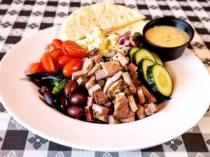 This Greek salad isn't just a dish, it's a Mediterranean vacation on a plate. No passport required!