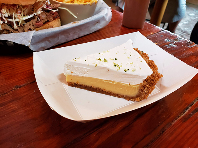 Key lime pie so good, it'll make you wonder if you've teleported to the Florida Keys&mdash;but the BBQ aroma will remind you you're in smoky paradise.
