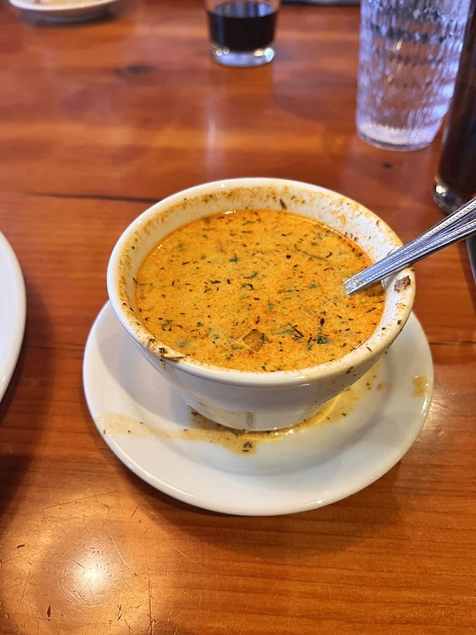 A bowl of warmth that could thaw even the coldest Alaskan day. Who knew mushrooms could be so magical?