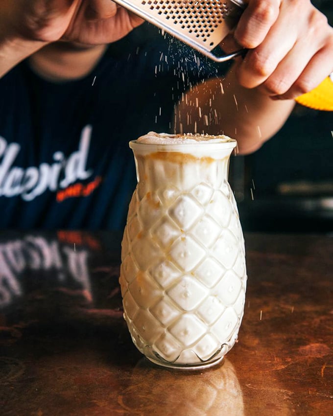 The "Painkiller" &ndash; a tropical escape in a glass that's more effective than any over-the-counter remedy. Warning: May cause spontaneous vacation planning.