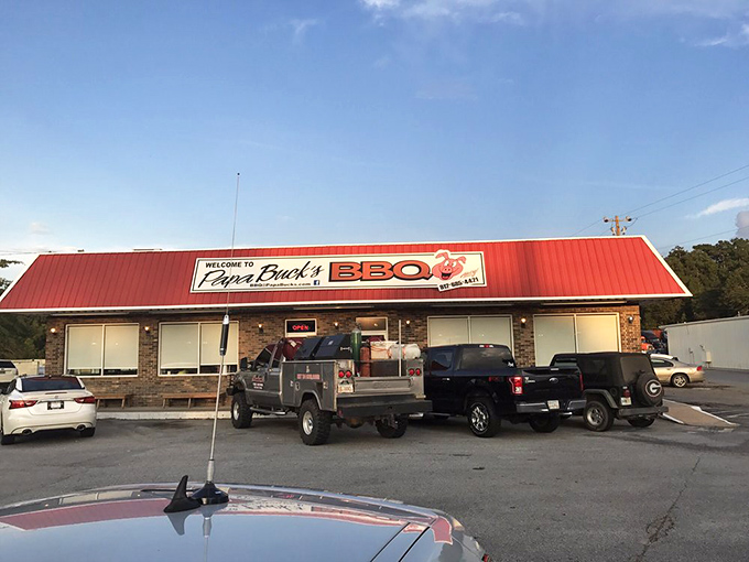 Park your appetite here! This lot is where barbecue journeys begin and food comas end. Buckle up for a flavor-packed ride.