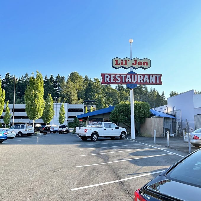 Park your appetite here! This lot is the gateway to gastronomic bliss, where every spot leads to a delicious adventure.