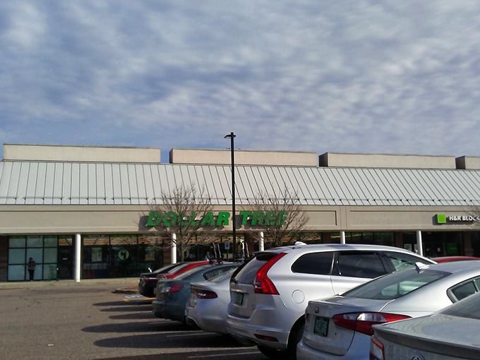 The parking lot&mdash;first stop on your journey to savings, where Vermont license plates gather in pursuit of bargain-hunting glory.