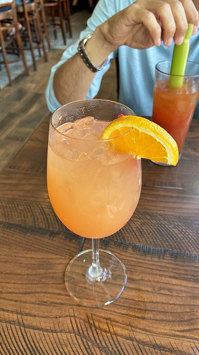 Sunshine in a glass! This Peach Sangria is the liquid equivalent of a perfect beach day - refreshing, sweet, and guaranteed to put a smile on your face.