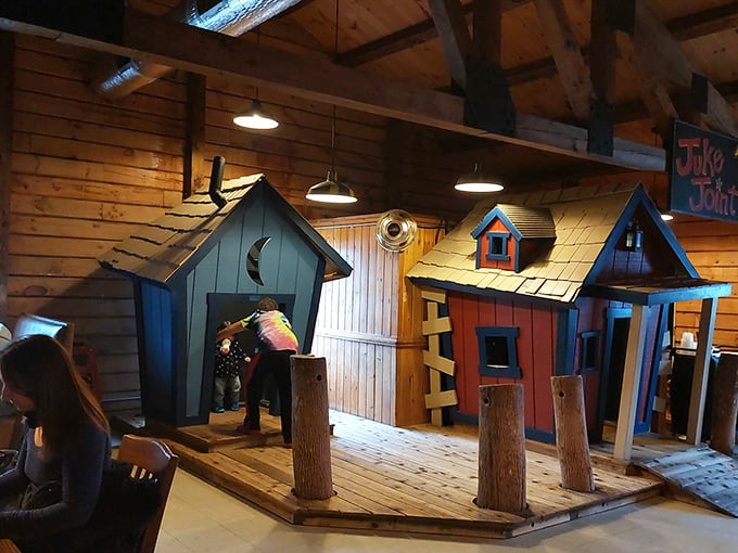 Who says BBQ can't be whimsical? These playhouses add a touch of childhood wonder to your grown-up feast.