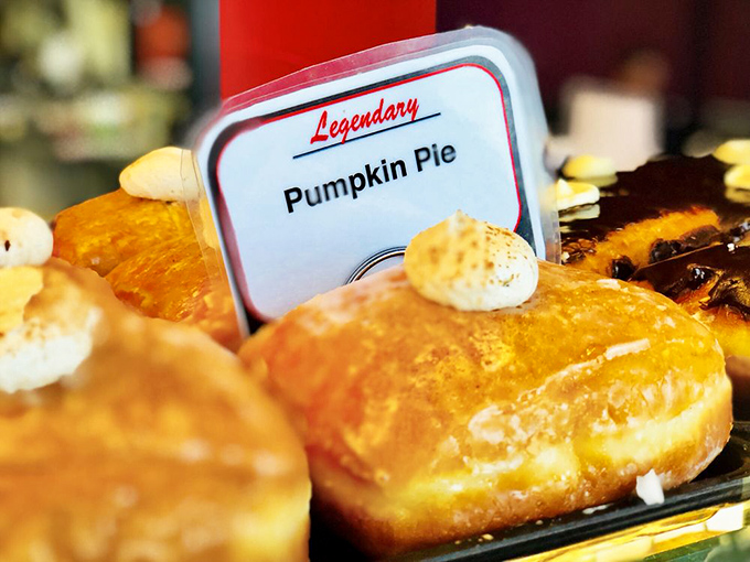 Fall in love year-round with these pumpkin pie donuts. They're like a warm hug for your taste buds, no matter the season.