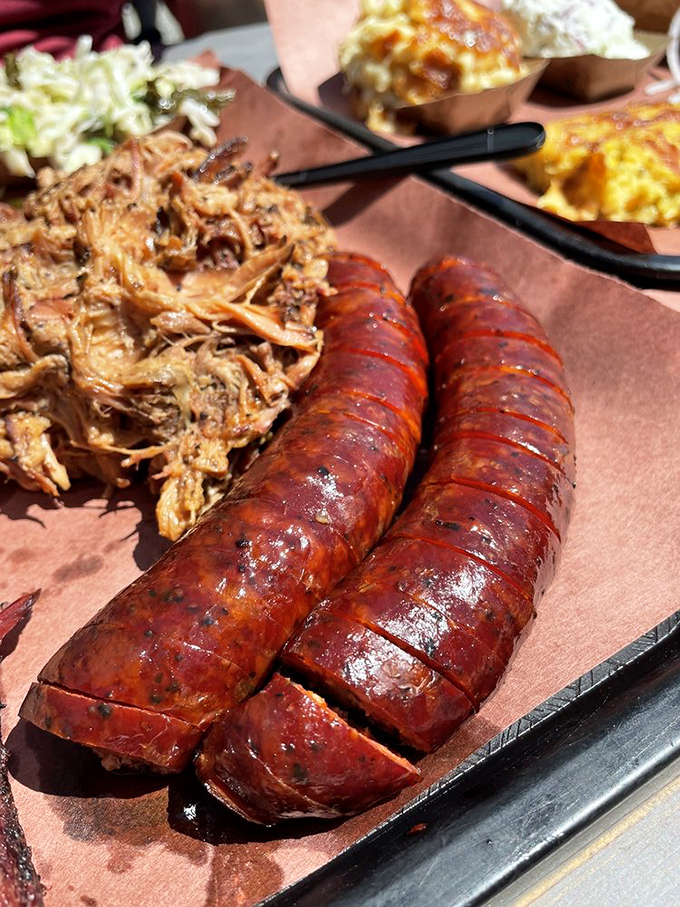 Sizzle and Snap: These sausages are more than food; they're a spicy spectacle, bursting with flavor in every bite.