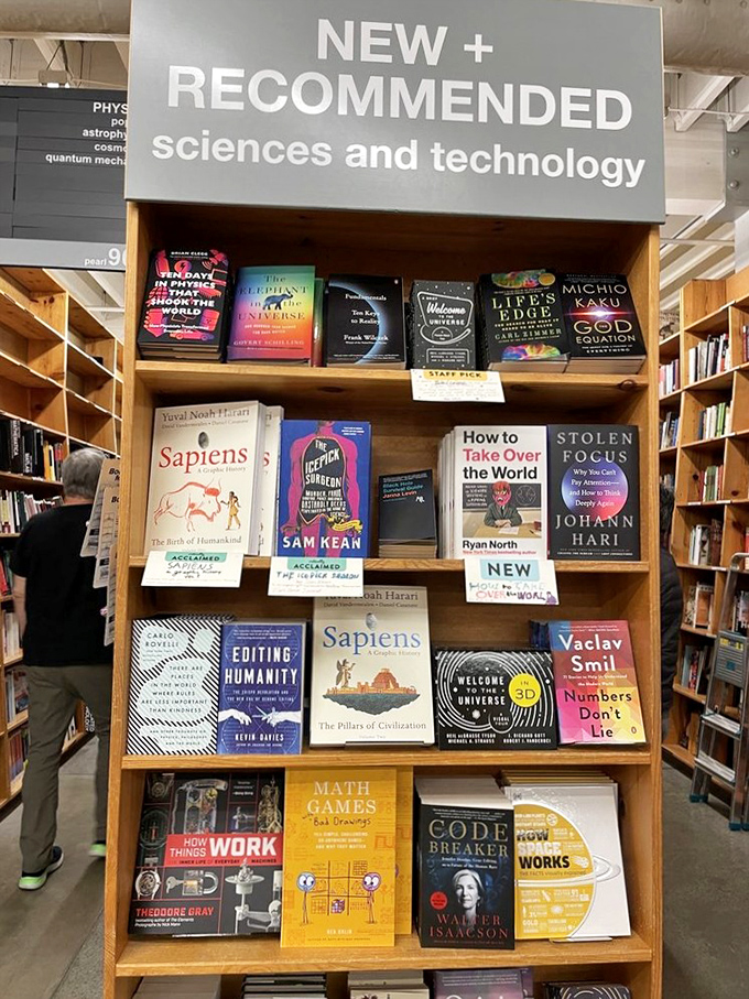 Science & Tech books: where big brains come to play. It's like a gym for your grey matter, no protein shakes required.