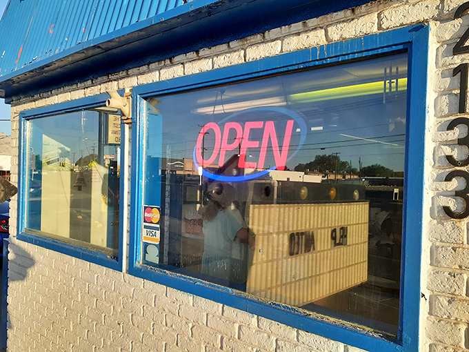 Open sesame! This window to burger nirvana is your portal to flavor town.