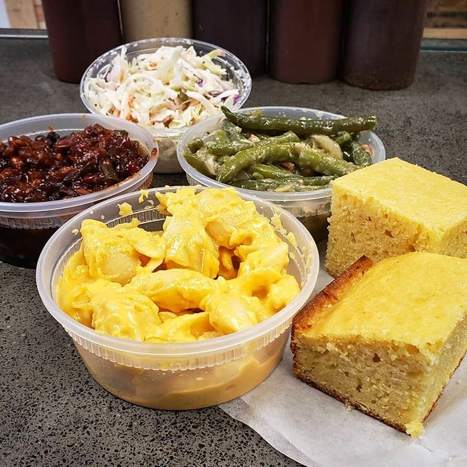 A rainbow of sides that'll make you rethink the phrase "meat and potatoes". These supporting actors deserve their own standing ovation.