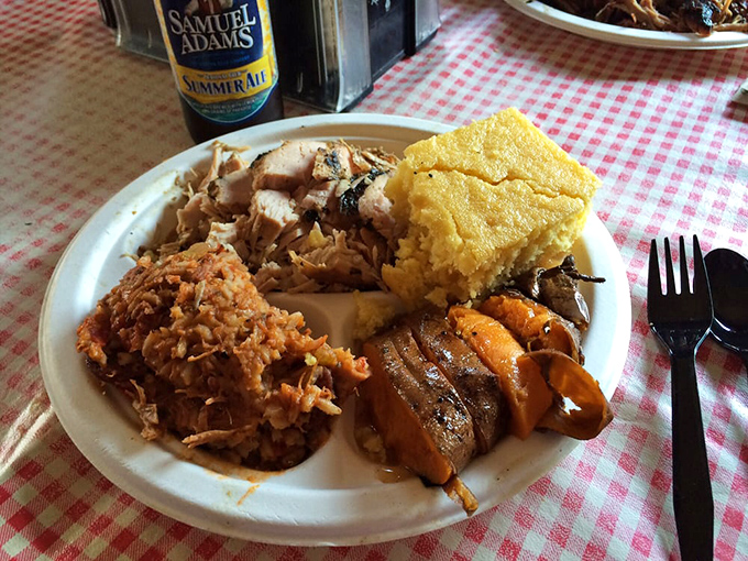 A plate that's music to your taste buds! Smoked turkey harmonizes with spicy jambalaya for a flavor concert.