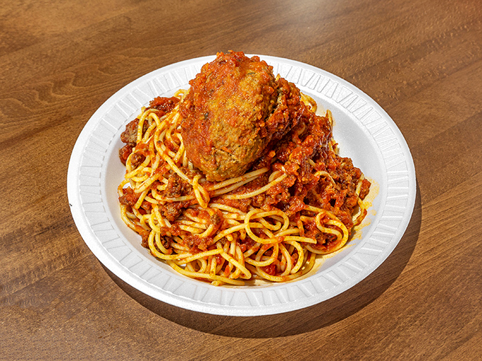 Spaghetti, meet chicken. Chicken, meet perfection. This plate is a carb-lover's dream with a protein punch that'll keep you twirling 'til the last bite.