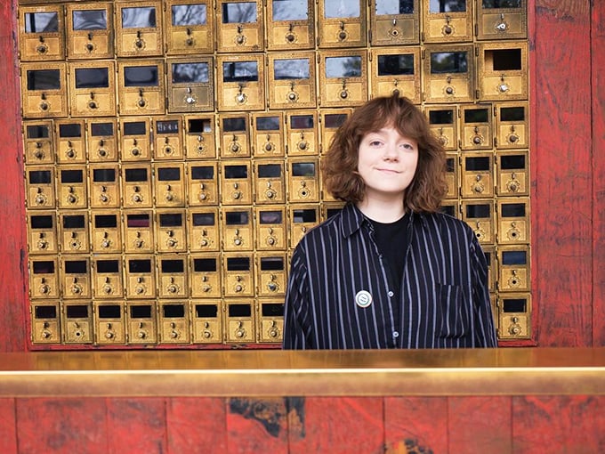 Behind the historic brass mail slots lies the modern spirit of The Eagle&mdash;where tradition meets innovation in every detail.