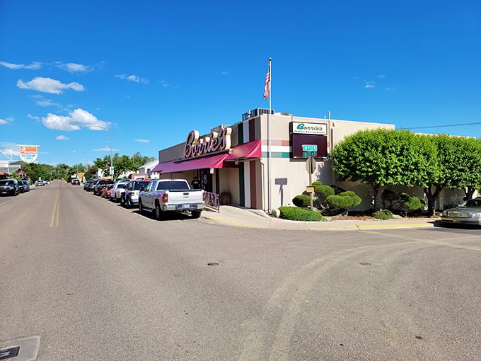 More than just a restaurant, it's a landmark. Borrie's stands proud, ready to welcome hungry travelers and local legends alike.