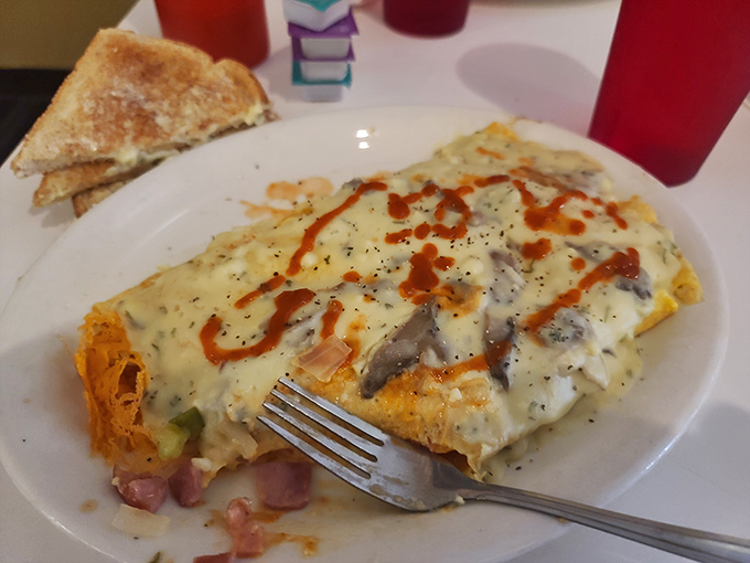 The Supreme Omelet: a flavor explosion so intense, it might just solve world peace&hellip; or at least your hunger pangs.